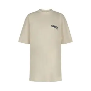 Balenciaga Political Campaign T-shirt /black - Cream