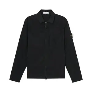 Stone Island Compass Badge Overshirt - Black