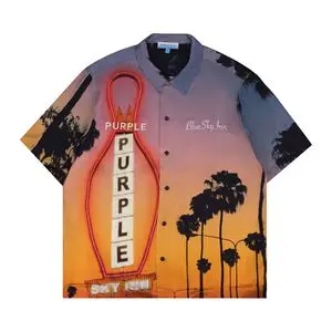 PURPLE BRAND Button Down Shirt
