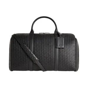 Kith For Bmw Leather Travel Garment Duffle Bag