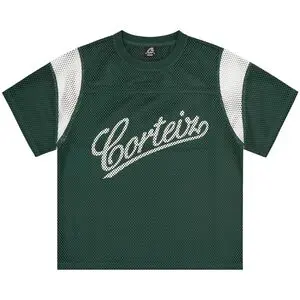 CORTEIZ Open Mesh Panel Jersey 'forest - Green