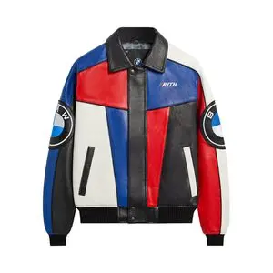 Kith X Avirex For Bmw Leather Jacket 'multi