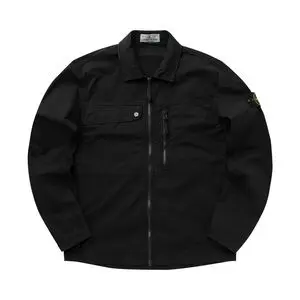 Stone Island Stretch Overshirt - Black