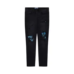 PURPLE BRAND X Blue Sky Skinny Jeans - Black