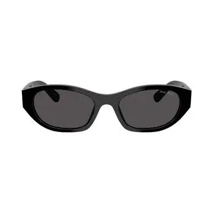 Miu Miu Narrow Frame Logo Sunglasses