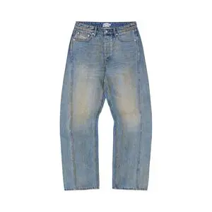 CORTEIZ Ardwear Panel Baggy Jeans 'washed Indigo