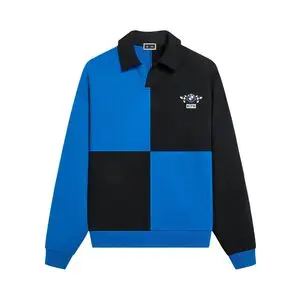 Kith For Bmw Checkered Nelson Rugby - Black