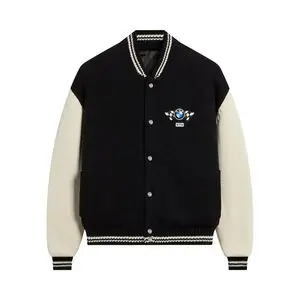 Kith For Bmw Porter Knit Varsity Jacket - Black