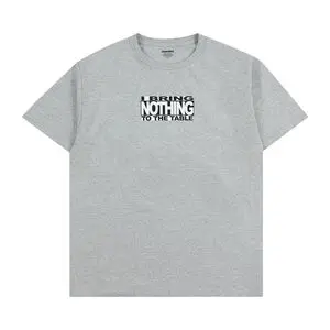 PLEASURES Table T-shirt 'heather - Grey