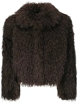 Tagliatore Short Faux Fur Jacket
