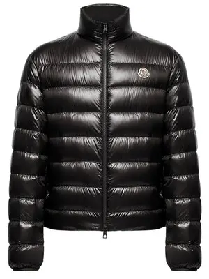 Moncler Short Down Jacket Sergesta Foldable - Black