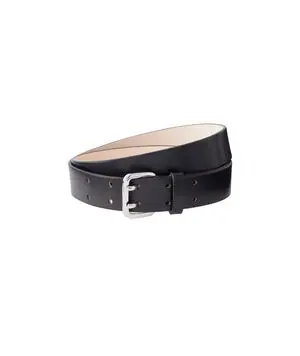 DEHANCHE DÉHANCHE Leather Belt Black