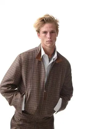 Gabriela Hearst Graham Jacket In Wool Silk Houndstooth