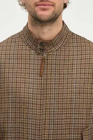 Gabriela Hearst Graham Jacket In Wool Silk Houndstooth