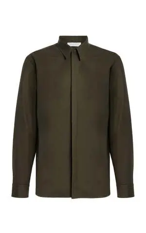 Gabriela Hearst Abbe Shirt In Wool Cashmere Flannel
