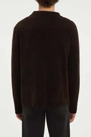 Gabriela Hearst Toynbee Knit Polo In Silk