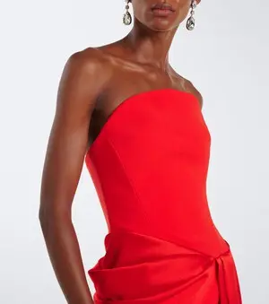 Solace London Seri Crêpe Corset Gown