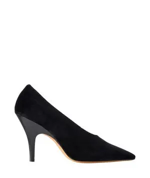 Le Monde Beryl Petra Cotton-velvet Pumps - Black