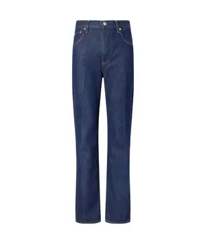 Citizens Of Humanity 90's French High-waisted Straight-leg Jeans - Blue
