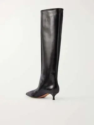 Le Monde Beryl Babouche Leather Knee-high Boots