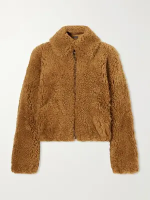 Stouls Sidi Shearling Jacket - Brown