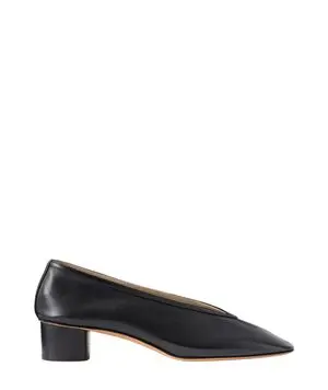 Le Monde Beryl Luna Leather Pumps - Black