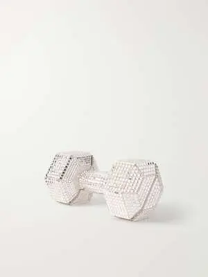 Judith Leiber Disco Crystal-embellished -tone Clutch