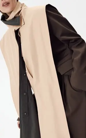 DI STAVNITSER Double Cotton-blend Trench Coat - Pink