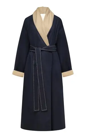 DI STAVNITSER The Embrace Cashmere-silk Coat - Multi