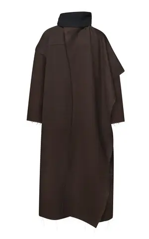 DI STAVNITSER Diana Wool-blend Coat - Brown