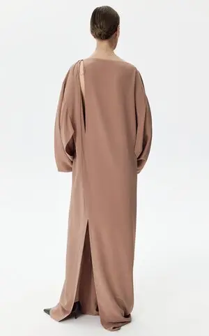 DI STAVNITSER Scandal Silk Maxi Dress - Pink