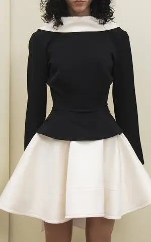 Arakii Wide Cuff Blazer Top