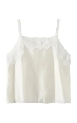 THE GARMENT Gilian Flower Top - Off-white