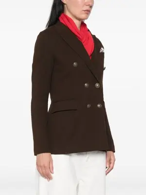 CIRCOLO 1901 Cotton Double-breasted Jacket