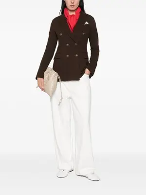 CIRCOLO 1901 Cotton Double-breasted Jacket
