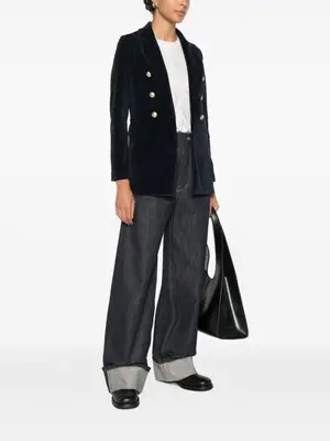 CIRCOLO 1901 Cotton Double-breasted Jacket