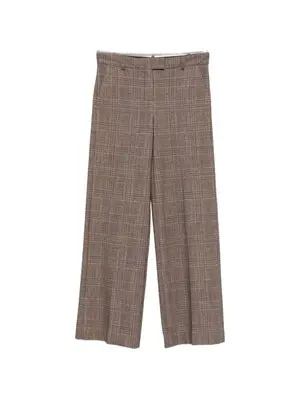 CIRCOLO 1901 Cotton Trousers - Brown