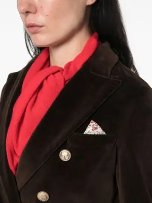 CIRCOLO 1901 Cotton Double-breasted Jacket