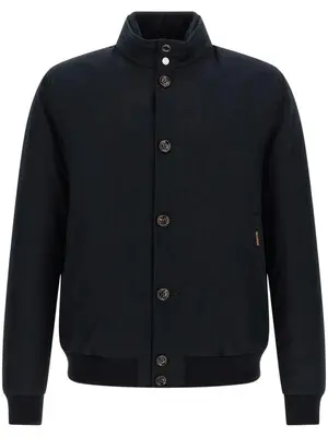 MOORER Janos Bomber Jacket - Blue