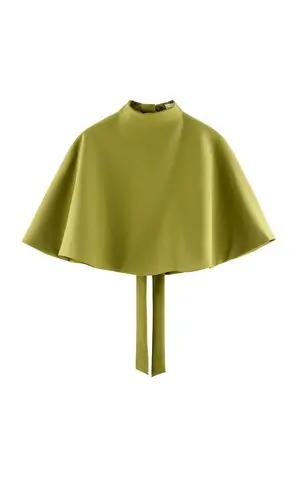 Arakii Poncho Cape Top - Olive