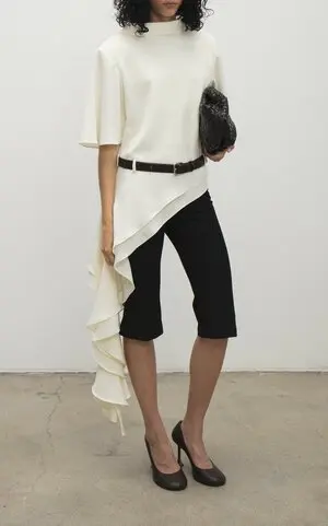 Arakii High-waisted Capri Pants