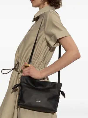 Loewe Flamenco Mini Leather Clutch