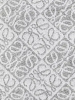 Loewe Anagram Wool And Cashmere Scarf