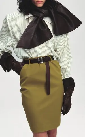 Arakii High Waist Pencil Skirt