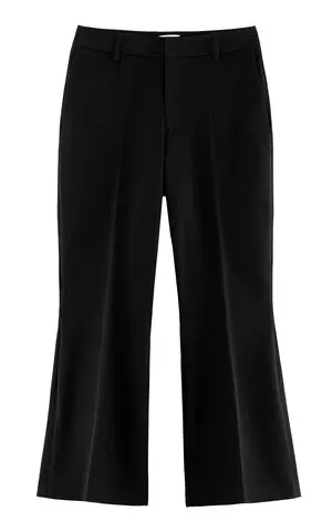 Arakii Kick Flare Suit Pants - Black