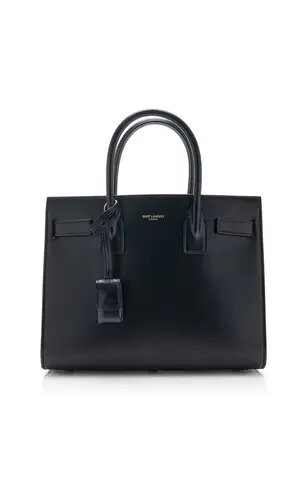 Saint Laurent Saint Laurent Baby Sac De Jour Leather Carryall Black