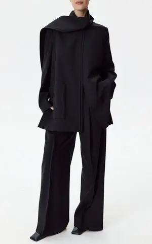 DI STAVNITSER Nera Wool-blend Jacket - Black