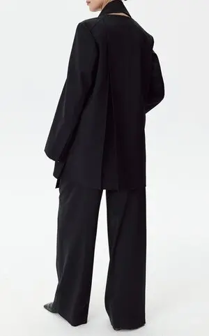 DI STAVNITSER Nera Wool-blend Jacket - Black