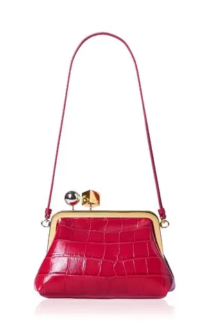 Jacquemus Le Berlingot Croc-effect Leather Bag