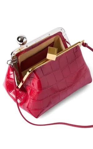 Jacquemus Le Berlingot Croc-effect Leather Bag
